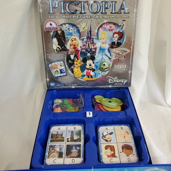 Disney | Games | Pictopia Disney Edition The Ultimate Picture Trivia ...